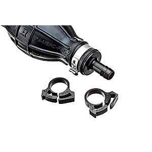 Quicksilver 8M0061875 Primer Bulb with 2 Hose Clamps for 5/16'' (8 mm) Fuel Lines