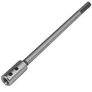 10” Long Forstner Bit Extension for Adding Over 8" of Drilling Depth to Your Forstner Bit. for Wood Turners, Furniture, Carpentry and Construction Use (10" x 3/8" Extension for 3/8" Forstner Bits)