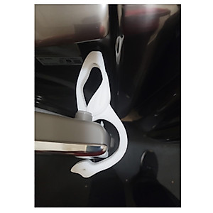 Prop and Stop Swan (Original US Brand) Front Load Washer Door Holder: Helps Your Washer Dry Properly - Prevents Odors (Grey Silicone Rubber)