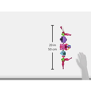 Bright Starts Busy Birdies Carrier Toy Bar Musical Take-Along Toy with Lights, Ages Newborn +, Pink