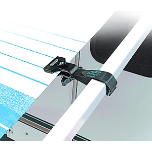 Camco RV Awning De-Flapper | Features a 2-Inch Wide Clamp with Soft Grippers, a Durable Nylon Design, and a 13-Inch Strap Length | 2-Pack (42061)