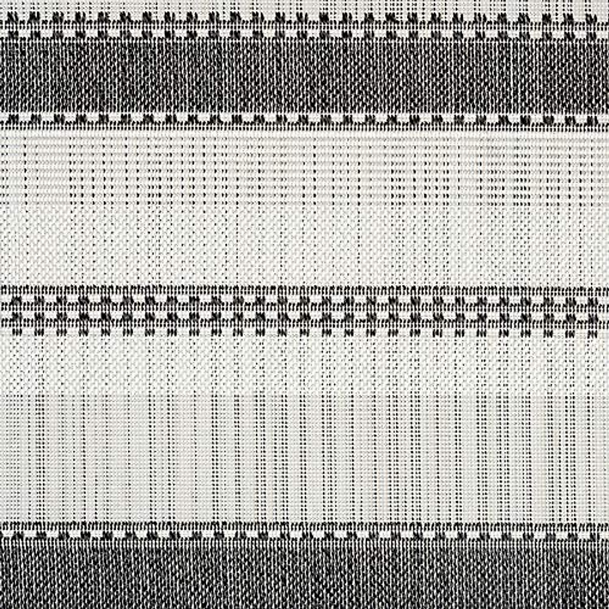 Home Dynamix Tripoli Mateo Geometric Area Rug, Charcoal/Cream, 5'3"x7'3" Rectangle