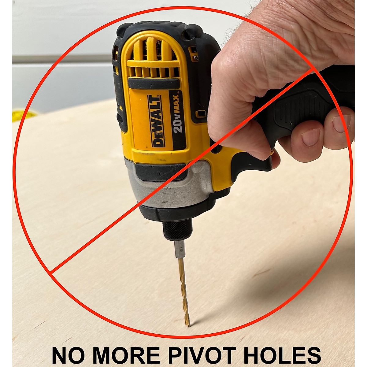 Jasper M350 Blemish Free Pivot Plate for Cutting Tabletops & Decorative Discs with all Jasper Circle Cutting Jig Guide Kits