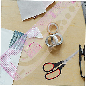 COHEALI All-in-one Sewing Ruler Set 15 Pieces Metric Imperial Rulers French Curve Tailor Ruler for Dressmaking Quilting Sewing Projects