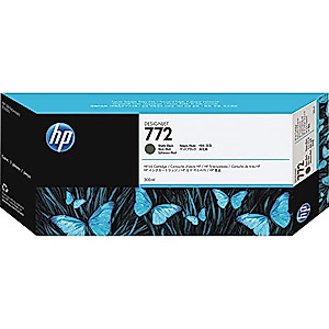 HP 772 300ml Matte Black Designjet Ink Cartridge in Retail Packaging (CN635A)