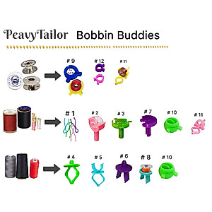 100 Pcs/Colors Prewound Sewing Bobbins Thread Sewing Machine Thread Kit Size A