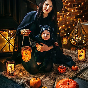 Solar Light Hanging Outdoor Garden Decor Lantern - Waterproof Auto on/Off Decorative LED Light for Garden Patio Yard Porch Outside Decoration nut-Yellow