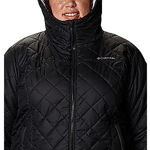 Columbia Women's Copper Crest Long Jacket, Black, Medium