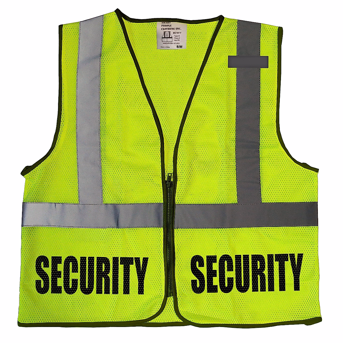 Conspiracy Tee Security Guard mesh Vest, Event Security Vest, mall, School, Safety, Bouncer