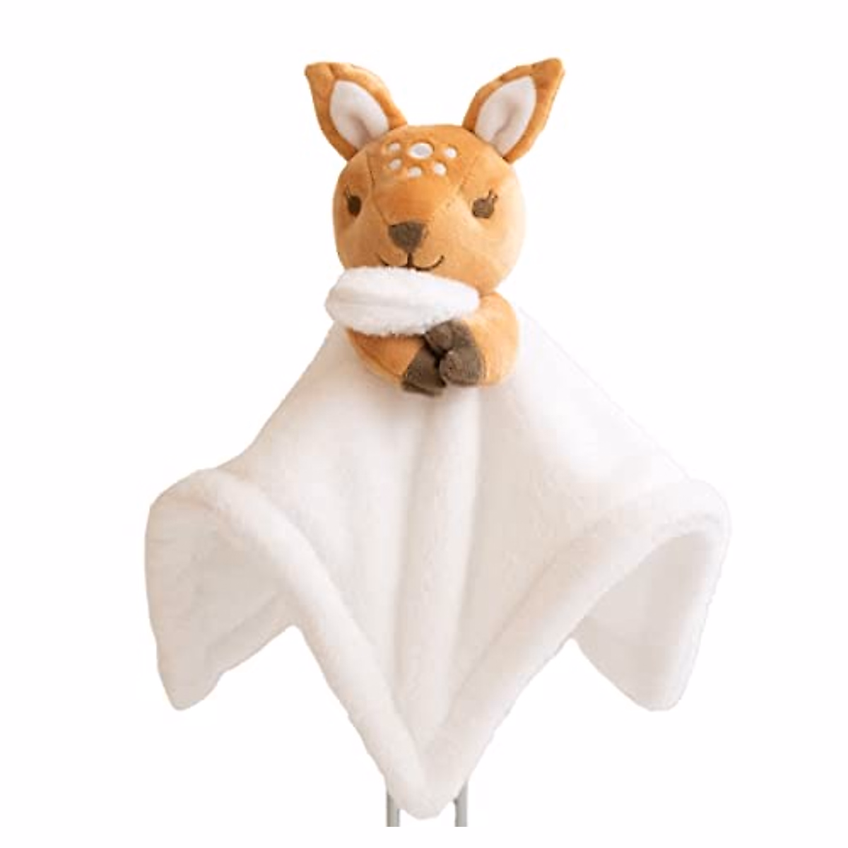 MCMUSHY 12'' Deer Baby Lovey Security Blanket Plush Animal Comforter Toy for Baby Newborn Toddler Child, Parent01