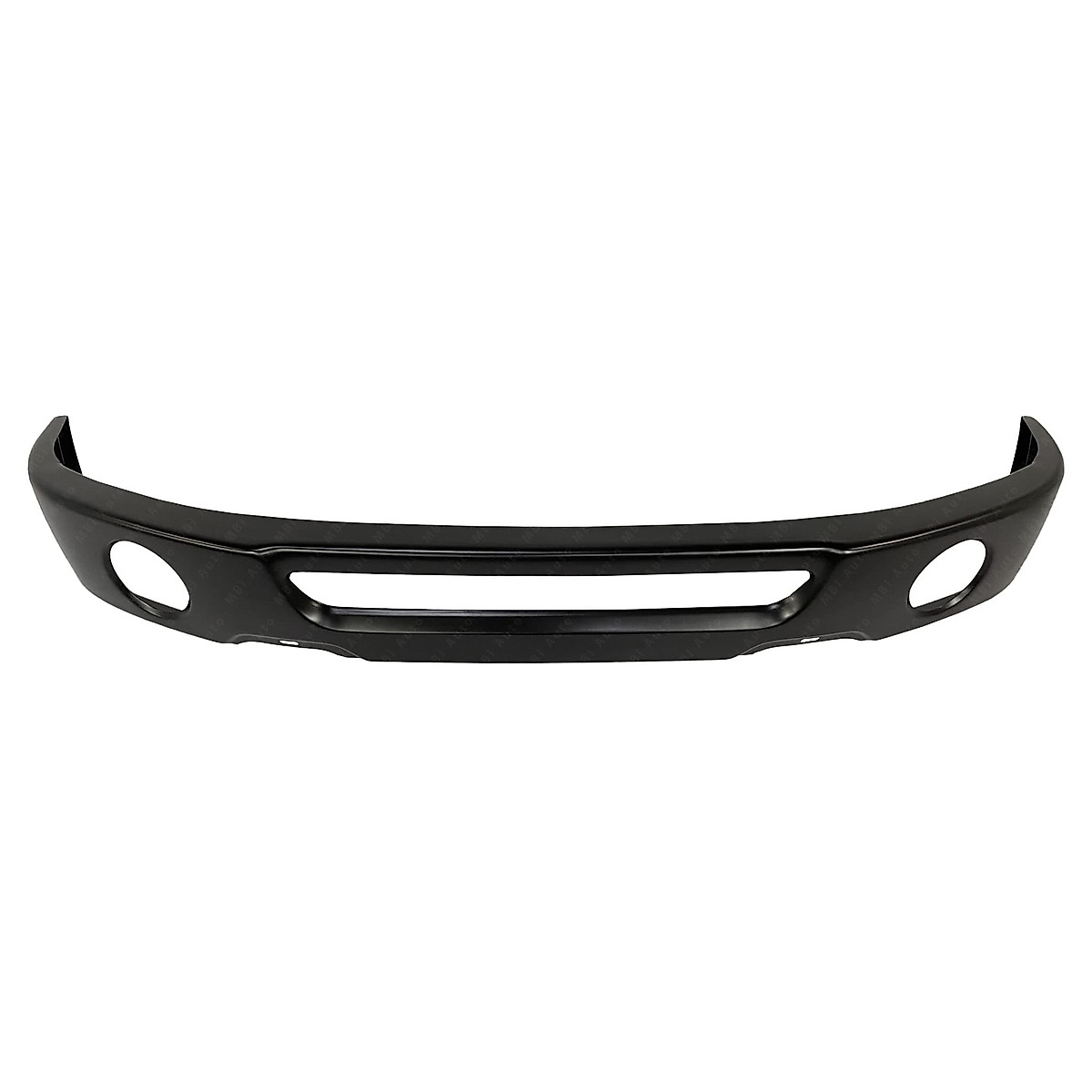 Crash Parts Plus Painted Black Steel Front Bumper for Ford F-150, Lincoln Mark LT - FO1002401