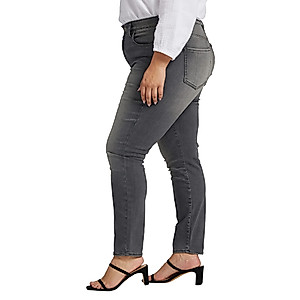 JAG Jeans Women's Size Viola High Rise Skinny Jeans, Columbia Grey, 22 Plus