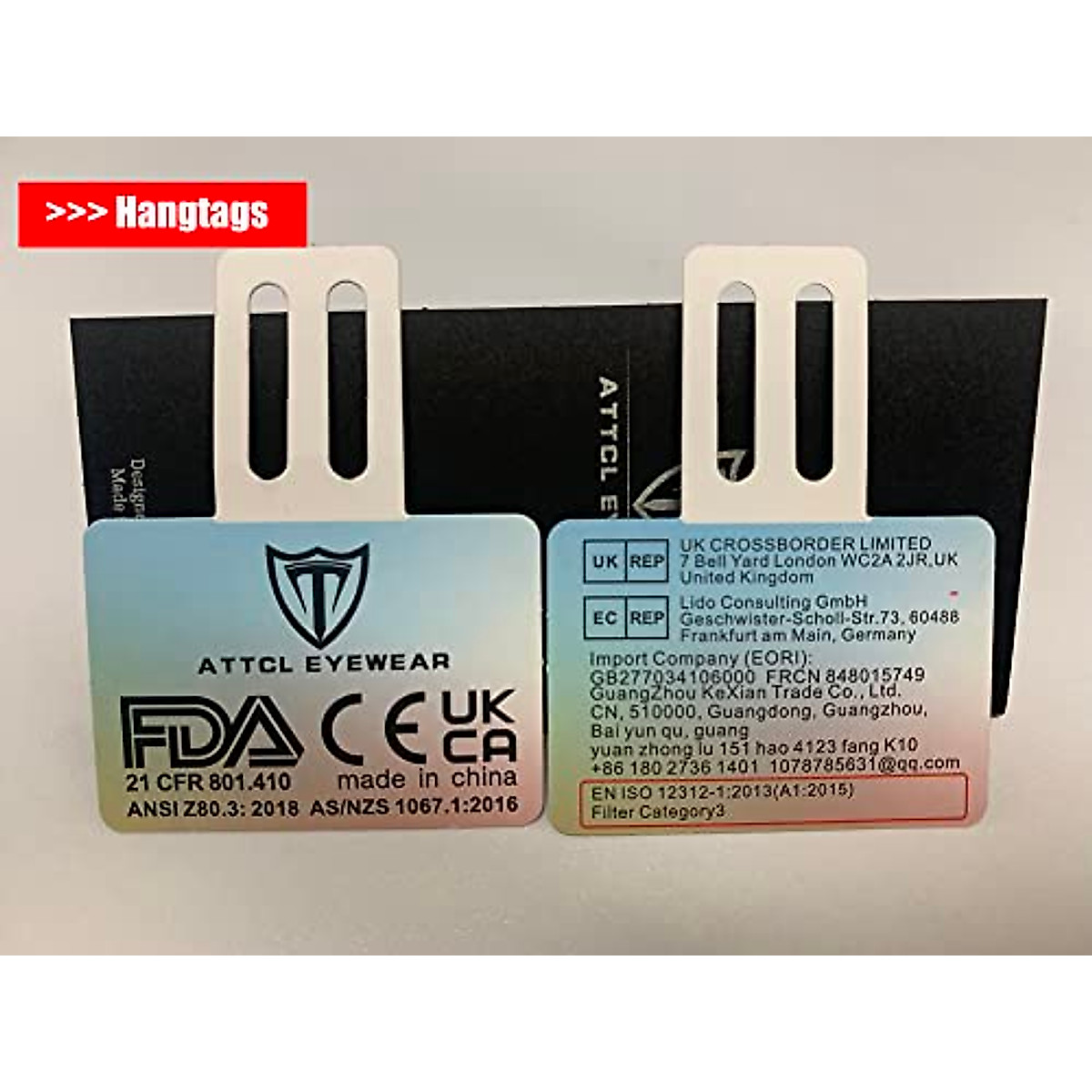 ATTCL Men's Polarized Sunglasses men Casual Sport glasses with UV Protection Hexagonal TR90 frame 2137 C7 Cleargrey+green