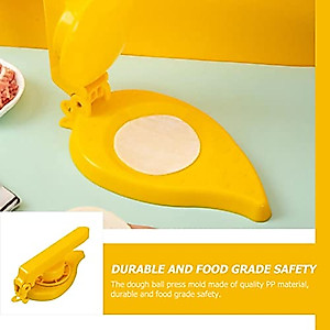 Tortilla Press Dumpling Maker Tool: Tortilla Maker Plastic Dough Presser Tool Mexican Taco Quesadilla Maker Kitchen Supply for Dumpling Pasta Cookies Pizza