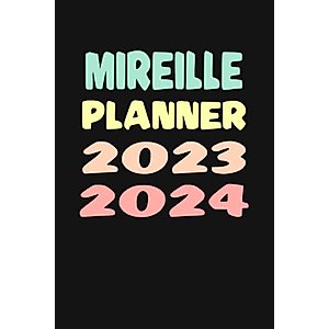 MIREILLE: Custom Name Weekly Planner 2023-2024