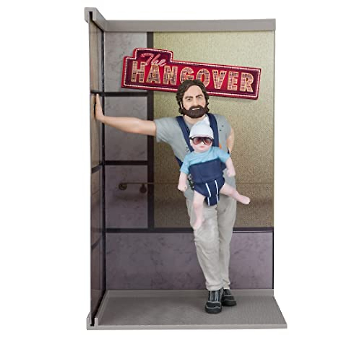 McFarlane Toys - WB 100: Alan Garner (The Hangover) Movie Maniacs 6in Posed Figure