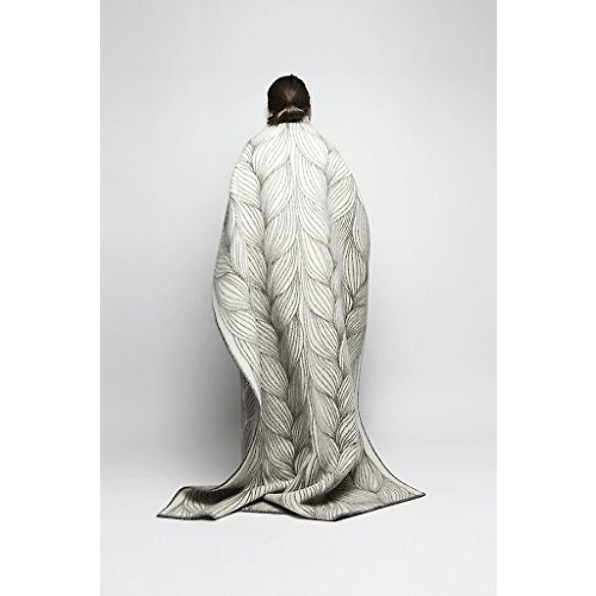 Roros Tweed Designer 100% Norwegian Wool Throw Blanket in Many Patterns (Naturpledd Flette)