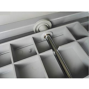 PENGJIE Folding Ladder Step Stool Ladder Stool 2 Step Folding Aluminum Heavy Duty Steel Portable Anti Slip Mat Tread Compact 150 Kg Capacity for Home Office