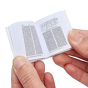 Juvale Bible Keychains - 12-Pack Mini Bible Keychain, Jesus Keychain, Miniature Holy Bible, Religious Keyrings, Religious Favors for Baptism, Church, Communion, English, Gold, 1.4 x 3.3 x 0.5 Inches