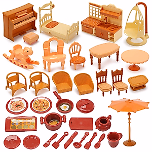 Doll House Dollhouse with Light, Dream Gift for Girls