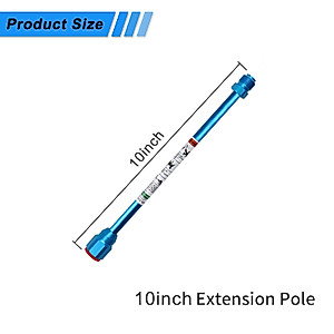 Airless Paint Sprayer Spray Gun Tip Extension Pole Rod 3 Pack Airless Sprayer Gun Spray Painting Wand 8inch 11.8inch 20inch
