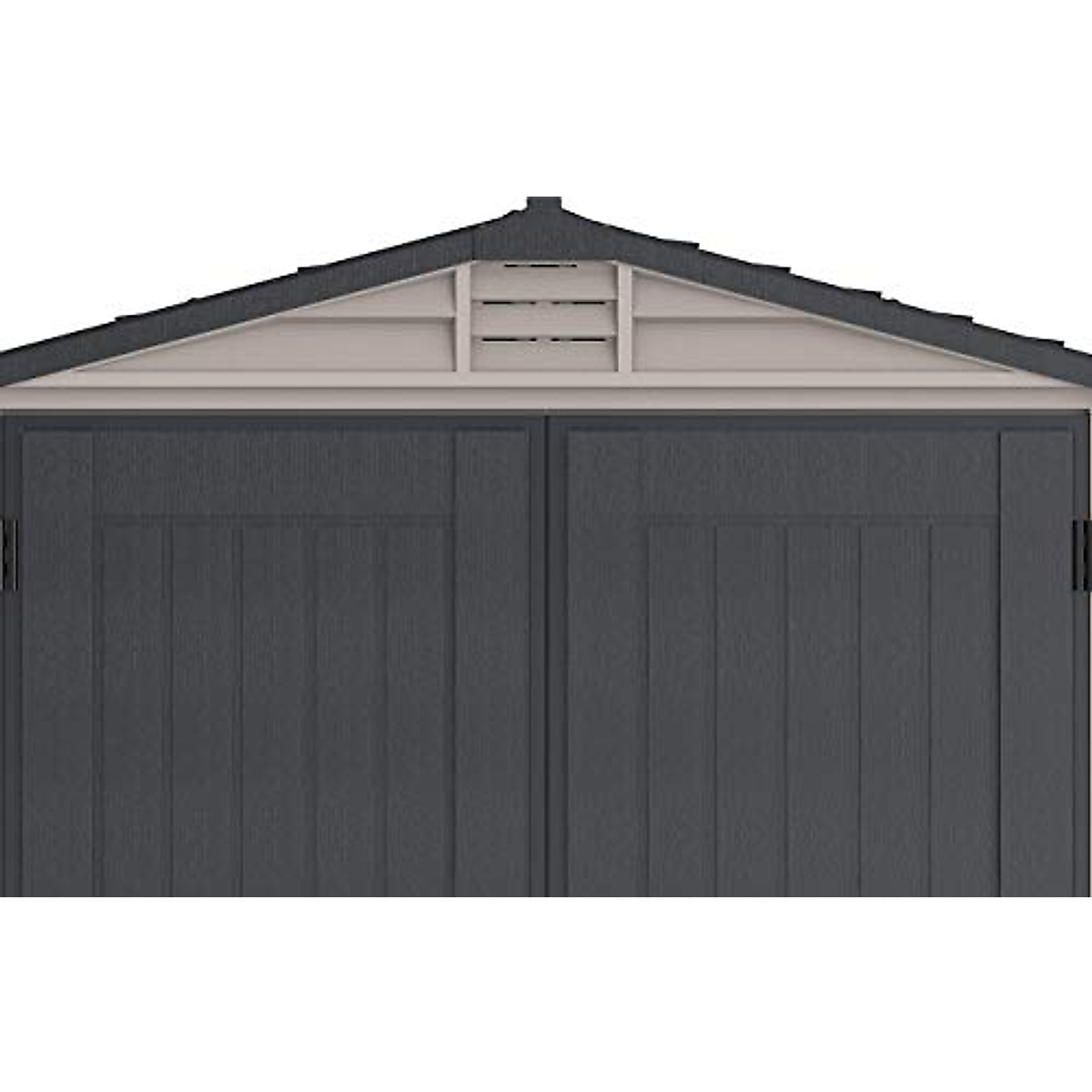 Duramax 30425 Storemate Plus Outdoor Storage Shed, Gray/Dark Gray