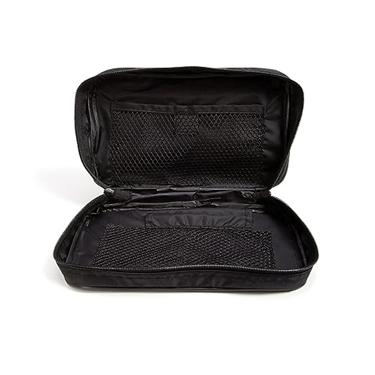 Tandem Sport Amenity Kit Bag - Professional Volleyball Referee Bag - Ref Kit with Compartments for Whistle, Net Setter, Pocket Pump, Pressure Gauge, and Penalty Cards - Black, Bag Only