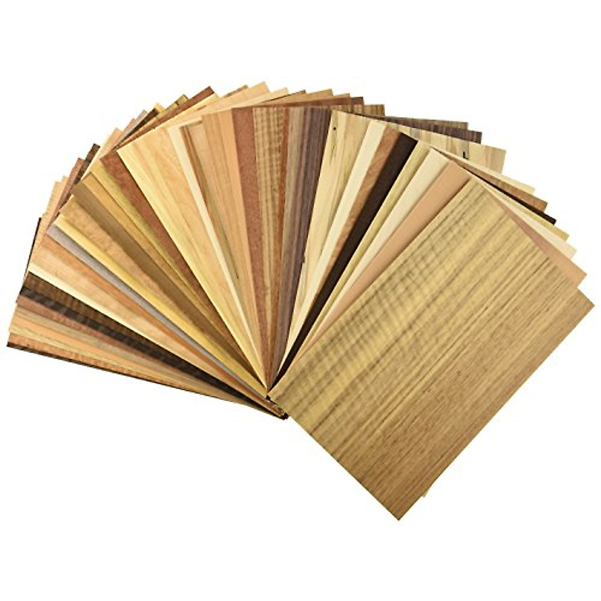 Sauers - SCV-20-MXDOM&EXOTIC Veneer Variety Pack 20 Sq. Ft. by