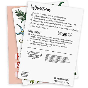 xo, Fetti Dinosaur Tattoos for Kids - 34 styles | Birthday Party Supplies Boy, Dino Party Favors, T-rex Decorations