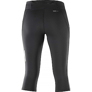 Salomon Women's Agile Long Tight , Black, M