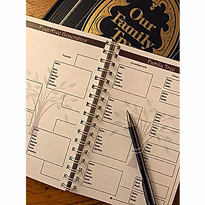 Large Print Address Book with A-Z Tabs Birthday Anniversary Calendar Family Record Keeper Personalized Gifts