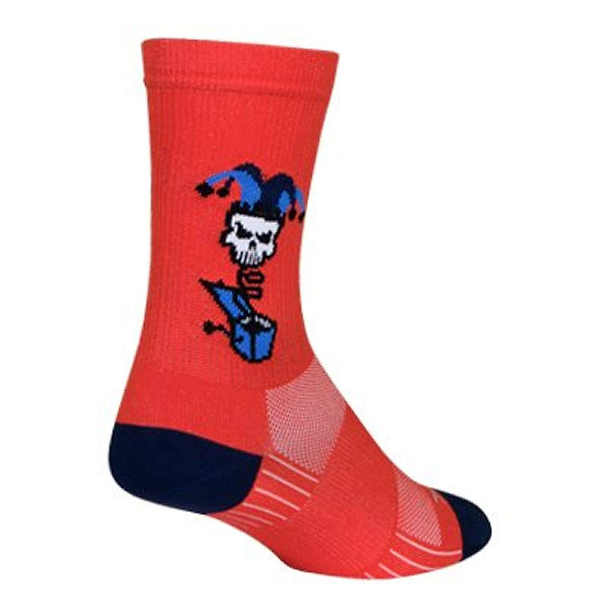 SockGuy SGX 6in Boing Performance Cycling/Running Socks (Boing - L/XL)