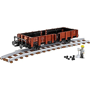COBI Historical Collection WWII Güterwagen Type Ommr 32 "LINZ Locomotive