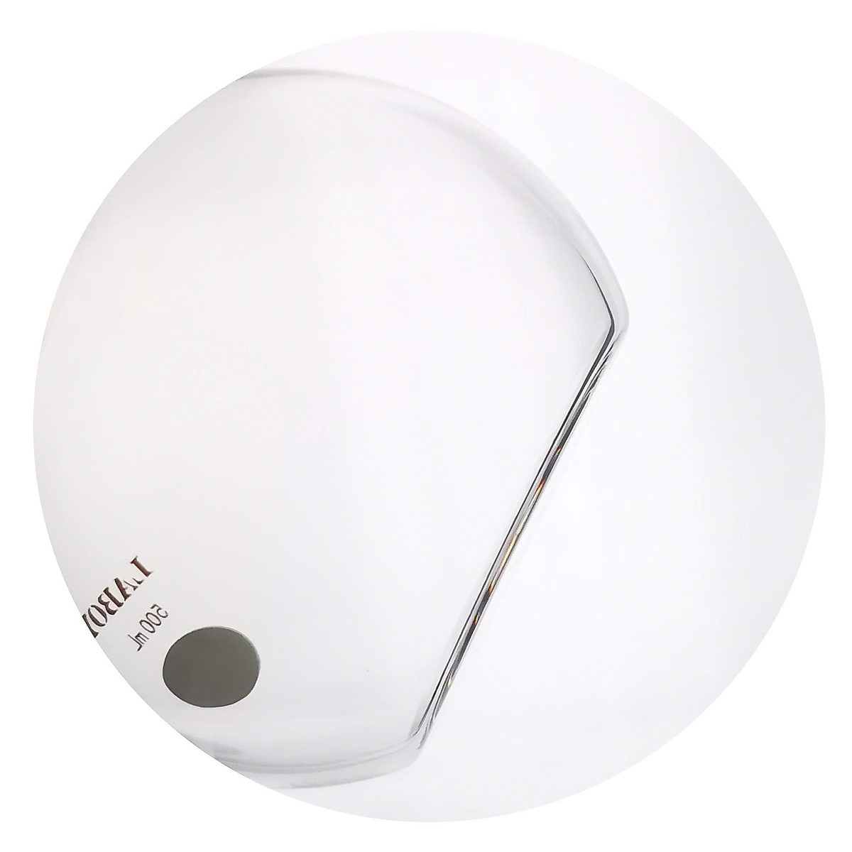 Laboy Glass Single Neck Flat Bottom Boiling Flask 500mL with 24/40 Joint Heavy Wall Distillation Receiving Apparatus Organic Chemistry Lab Glassware