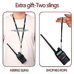 BaoFeng UV-5R 8W High Power Two Way Radio Portable Ham Radio Handheld with one More 3800mAh Battery,Speaker, Antenna, USB Program Cable and Earpiece