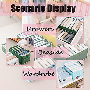 Latest Wardrobe Clothes Organizer, Drawer Organizers For Clothing, 9 Grids Pants Organizer, Clothes Organizer For Folded Clothes & Pants, Drawer Organizer Clothes For Jeans Compartment (9 Grids Jeans)
