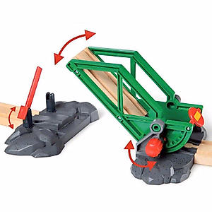 BRIO World - 33061 Cargo Harbor Set | 16-Piece Train Set with Accessories Wooden Tracks | Ideal Gift for Kids Aged 3+ | Certified Sustainable Materials