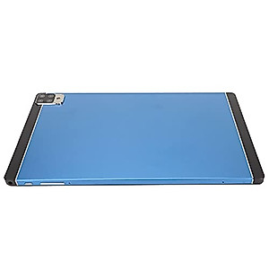CHICIRIS HD Tablet, 4GB RAM 64GB ROM 10.1 Inch Blue Tablet 2.4GHz 5GHz WiFi 5800mAh for Work (US Plug)