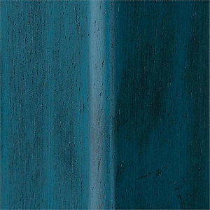 Winsome Wood Ivy model name Stool Rustic Teal/Walnut 13.4x13.4x24.2