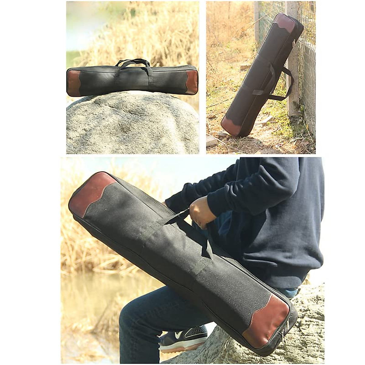 Elkrich Archery Bow Case Bow Bags Takedown Recurve Bow Case Carrying Bag Hunting Bow Holder Quiver