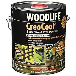 RUST-OLEUM 14436 Creocoat Black Wood-Gallon