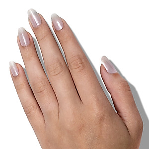 LONDONTOWN Illuminating Nail Concealer, Milky Sheer Quartz Gray Polish - Long Lasting Brightening Lacquer Nail Care for Discolored, Yellowing Nails, .40fl oz