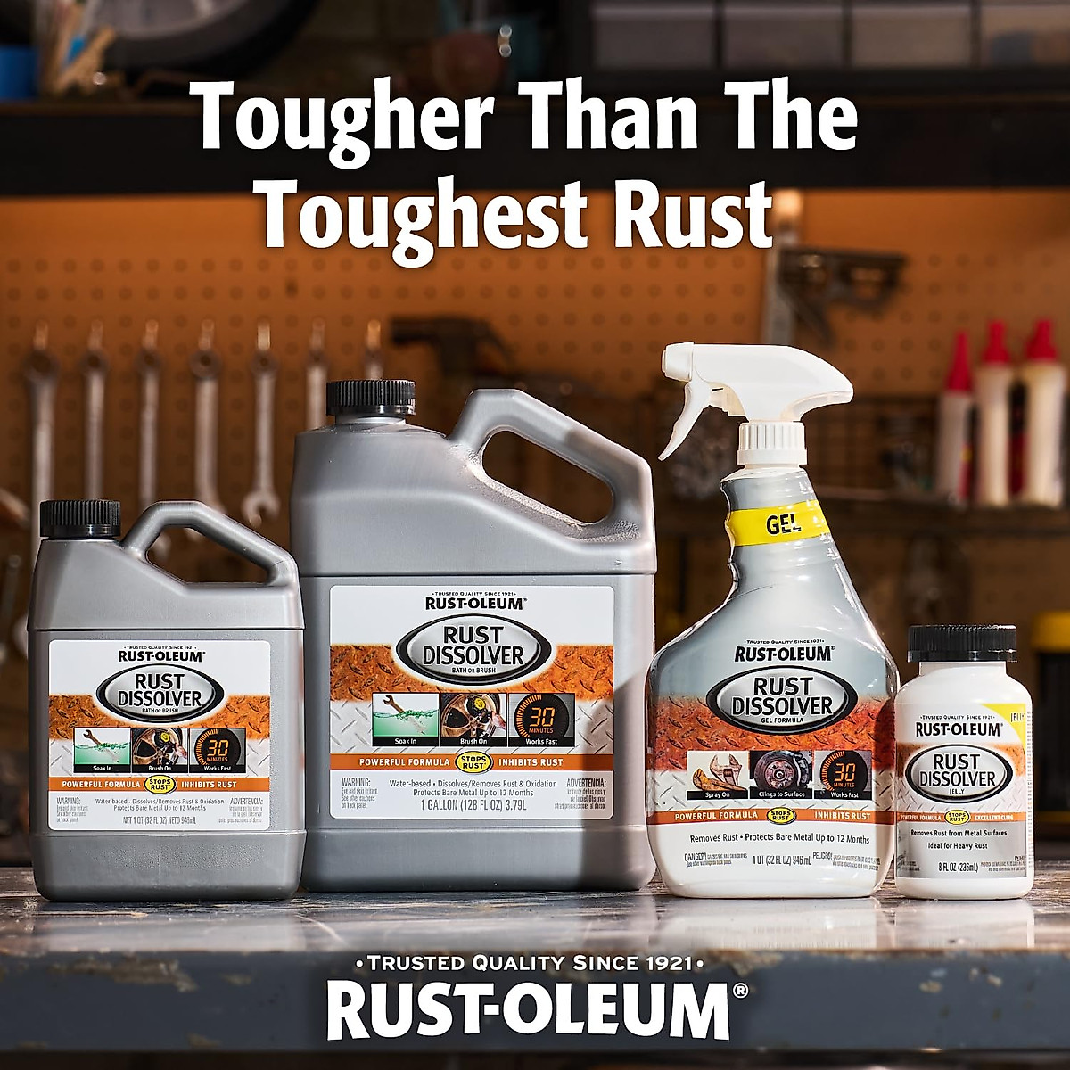Rust-Oleum 300112 Rust Dissolver Gel, 32 oz