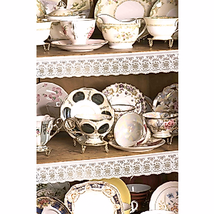 ANTIQUE LACE SHELF ACCENT TRIM - OVER 16 FEET OF LACE!