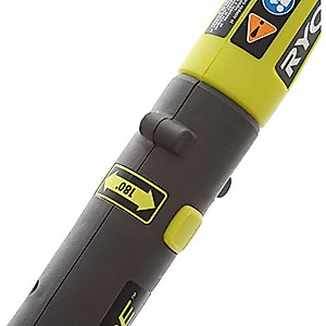 Ryobi 18-Volt Lithium-ion Shaft Cordless Electric String Trimmer and Edger ZRP2003A (WITHOUT Battery and Charger) (Renewed)