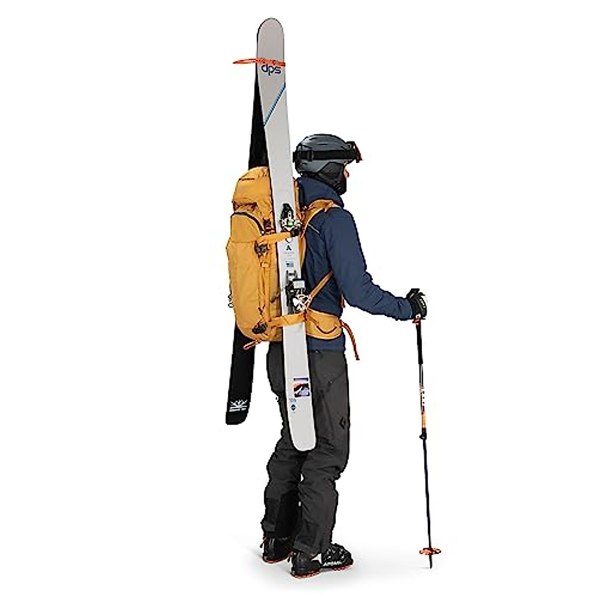 Osprey Soelden 42L Men's Ski and Snowboard Backpack, Black