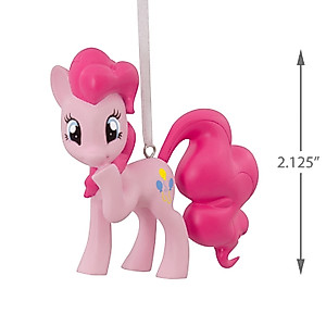 Hallmark My Little Pony Pinkie Pie Christmas Ornament, Pink, 2.125 x 3 x 1.2 Inches