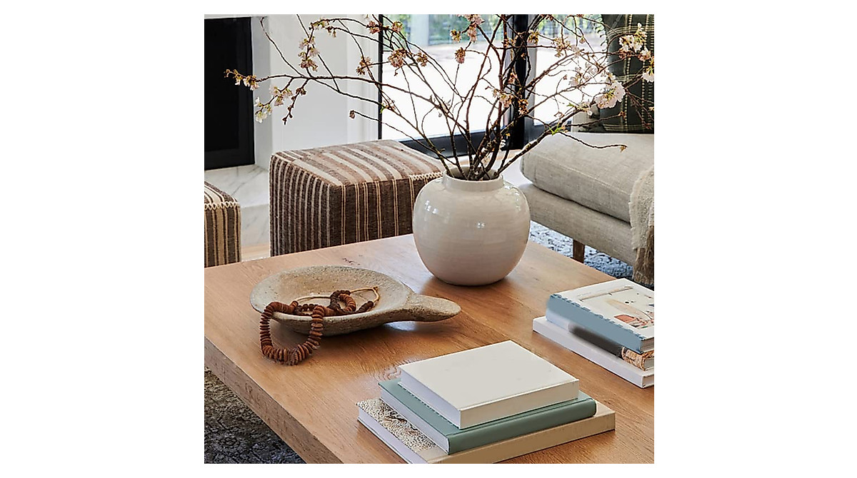LITFAD Nordic Style Solid Wood Coffee Table - Elegant & Modern