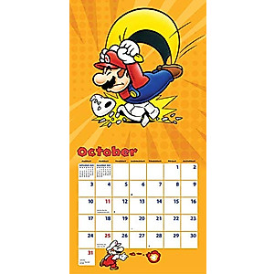 Super Mario World 2021 Wall Calendar