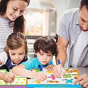 Handwriting Practice Book for Kids, Toddler Preschool Learning Activity for 3 4 5 Year Old Boys Girls, Kindergarten Educational Toys, Autism Montessori Toys, Tracking Letters Learn Number Workbook